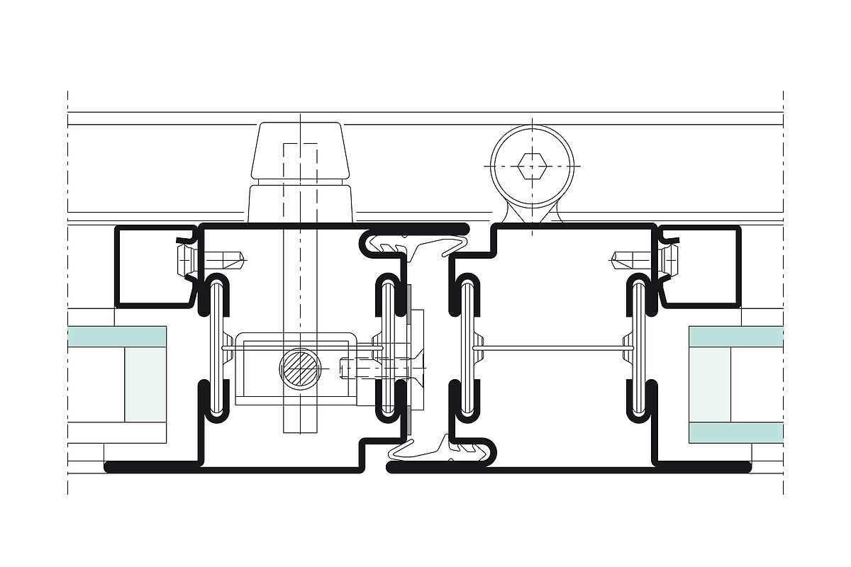 Janisol - insulated folding wall made from steel: Jansen