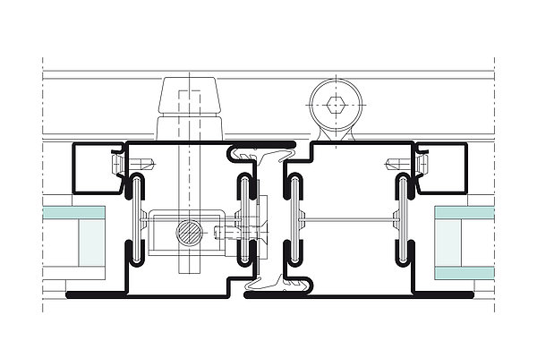 Janisol - insulated folding wall made from steel: Jansen CN
