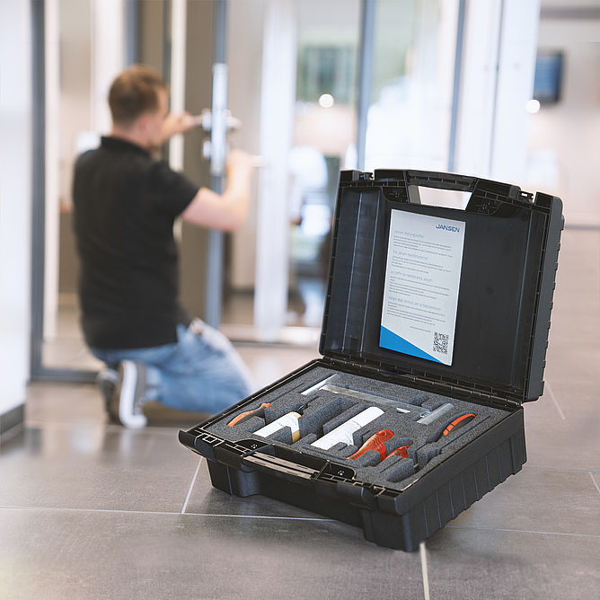 Jansen steel profile systems for windows, doors and facades