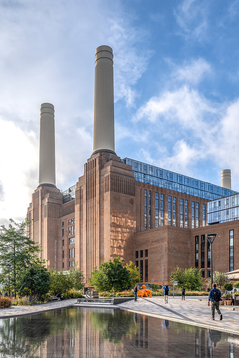 Battersea Power Station London - References steel systems: Jansen Group