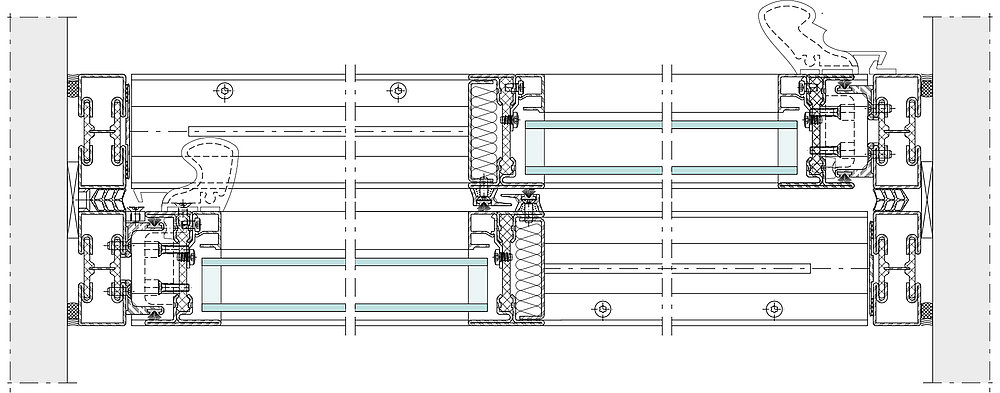 Janisol Arte 2.0 sliding door: Jansen