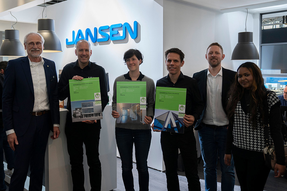 Umweltproduktdeklaration EPD (Environmental Product Declaration): Jansen