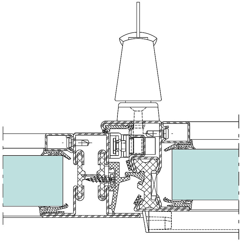 Janisol 1 fire-proof windows - Full fire safety range: Jansen