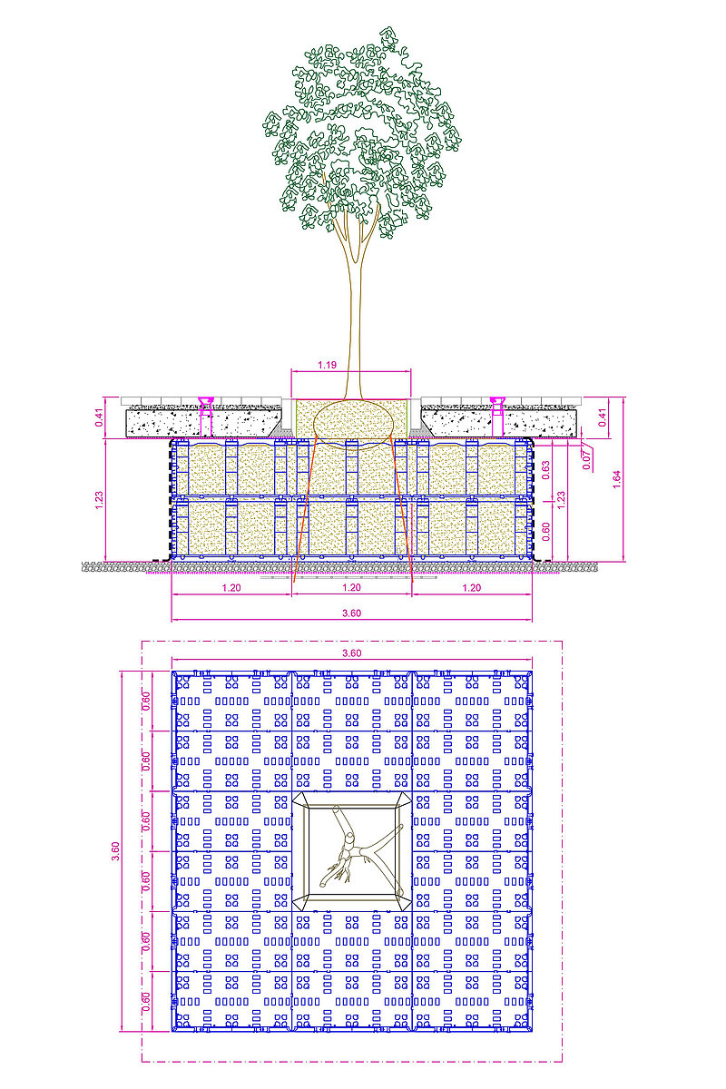 TreeTank - root chamber system: Jansen