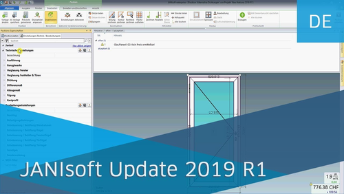 The new JANIsoft Update 2019 R1 is available!: Jansen Group