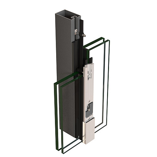 VISS Fire Facade EI30 RC 2/3 burglary and fire protection: Jansen