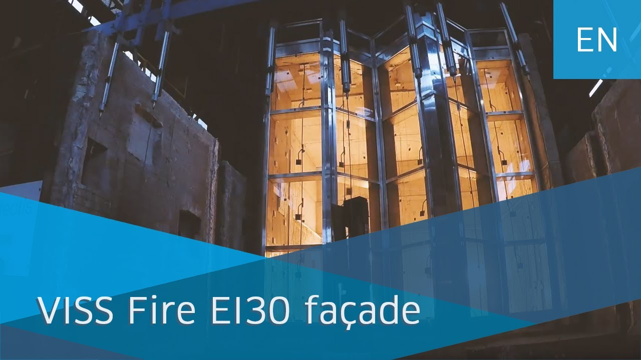 Jansen VISS Fire EI30 facade: Jansen