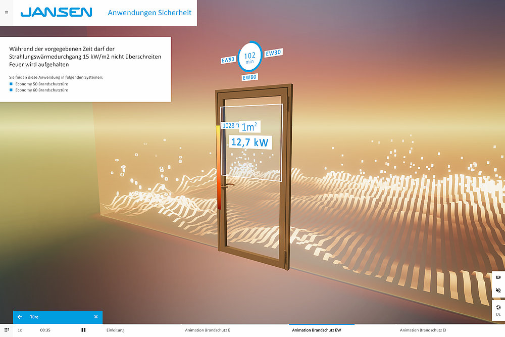 Virtual Showroom: Experience Jansen steel systems online: Jansen Group