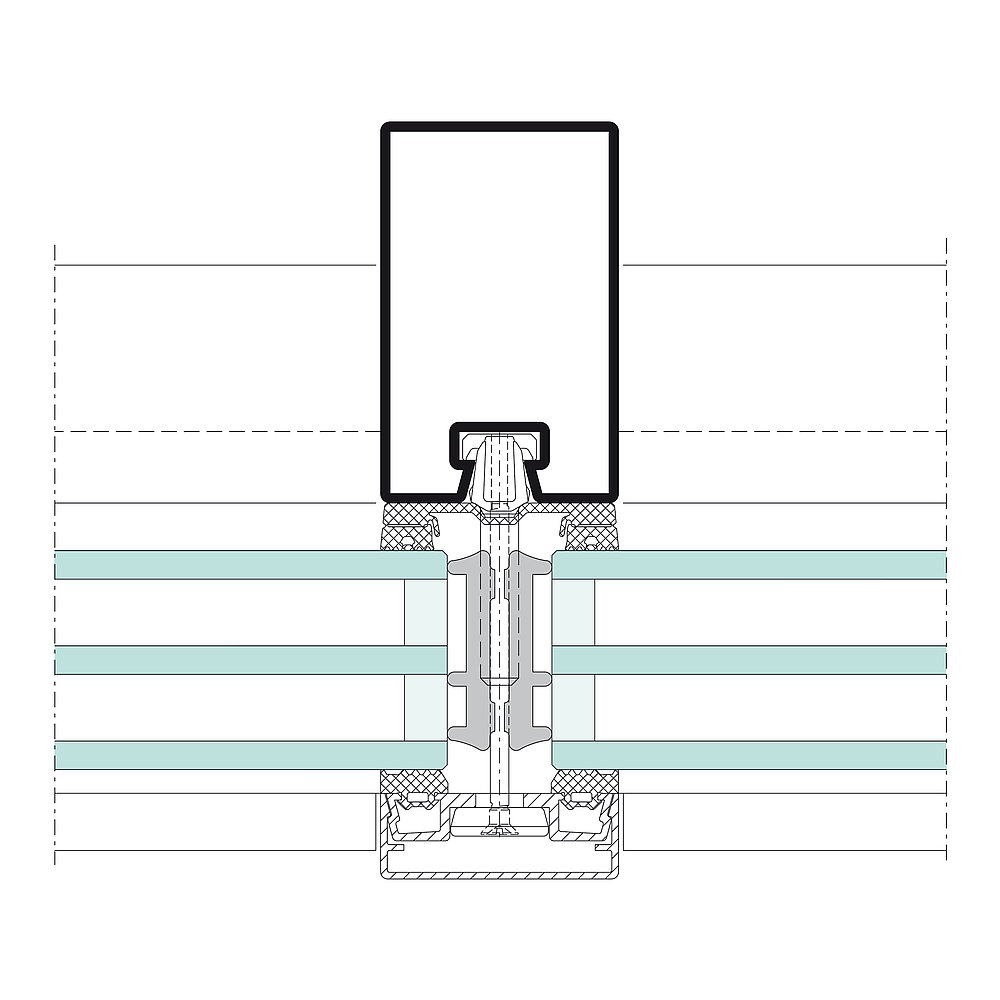 VISS facade - highly thermally insulated glass facade: Jansen