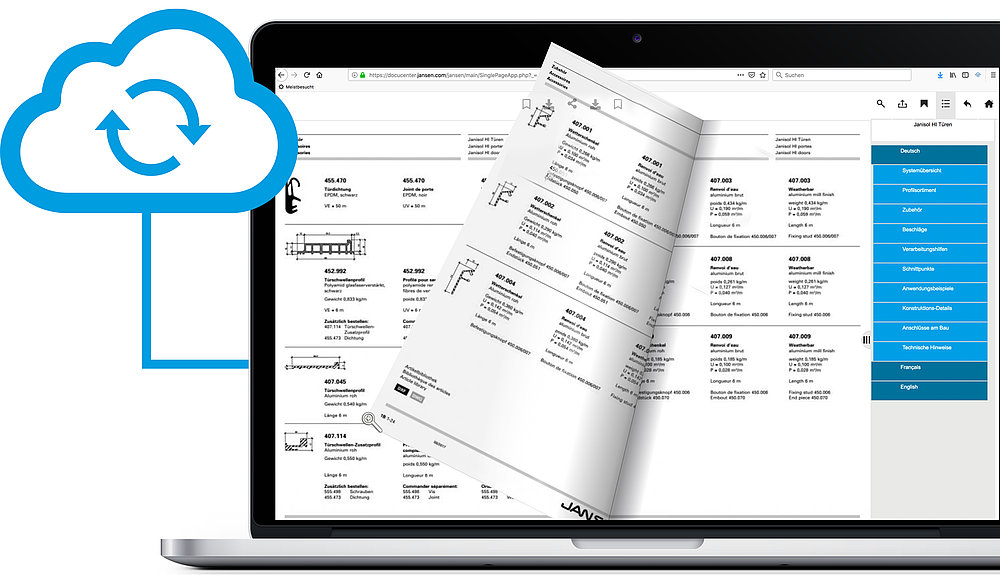Alles an einem Ort mit dem Jansen Docu Center - Jansen AG: Jansen