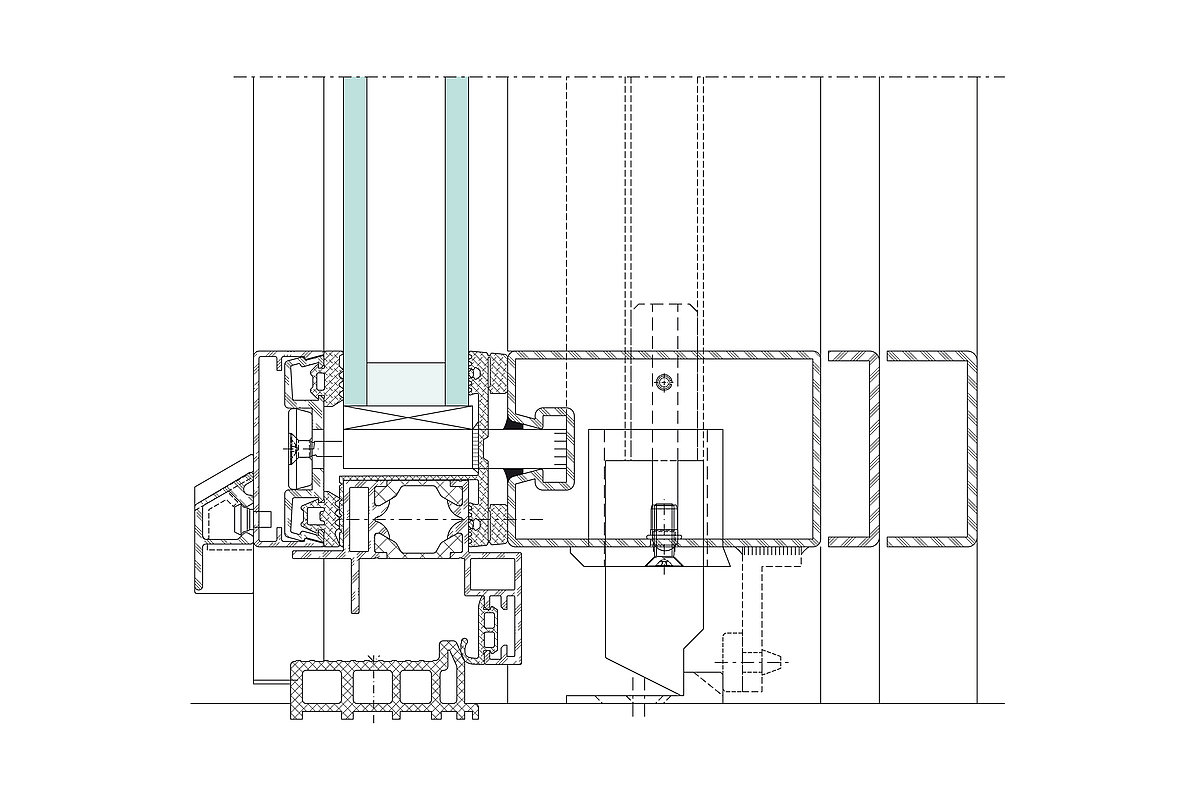 VISS Side-hung doors - insulated ceiling-height: Jansen