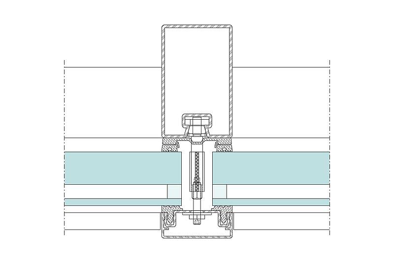 VISS Fire facade EI60 - insulated fire protection glass facade: Jansen US