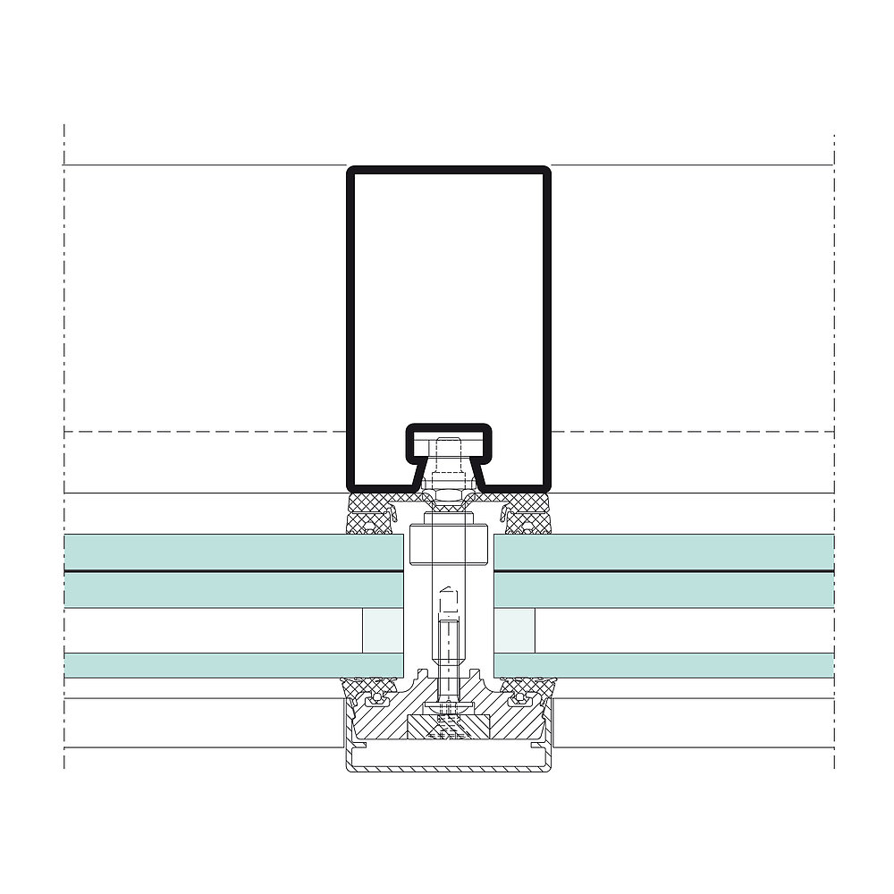VISS RC - einbruchhemmende Glasfassade für Objektschutz: Jansen