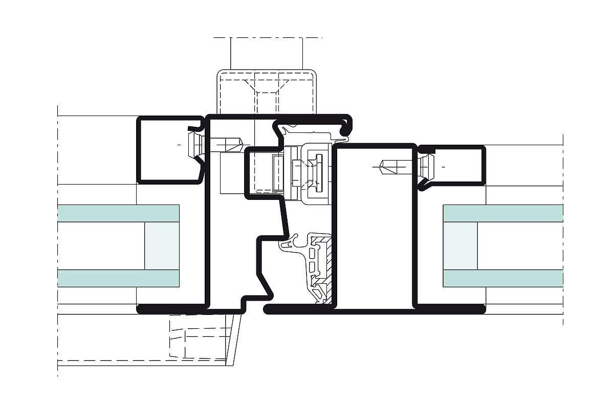 Jansen-Economy 50 - non-insulated steel windows: Jansen