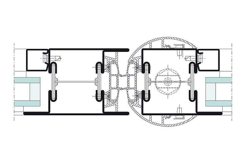 Janisol finger protection door: with high-performance hinge bearing: Jansen