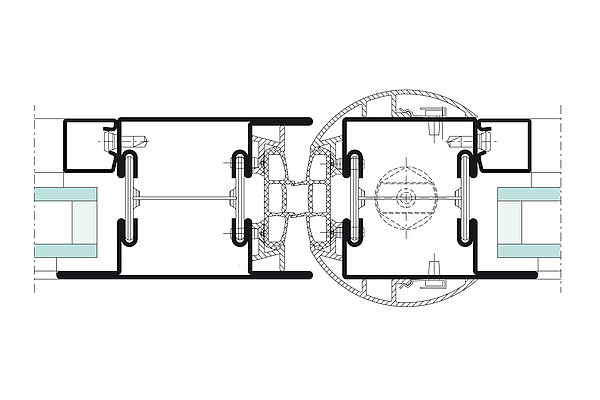 Janisol finger protection door: with high-performance hinge bearing: Jansen
