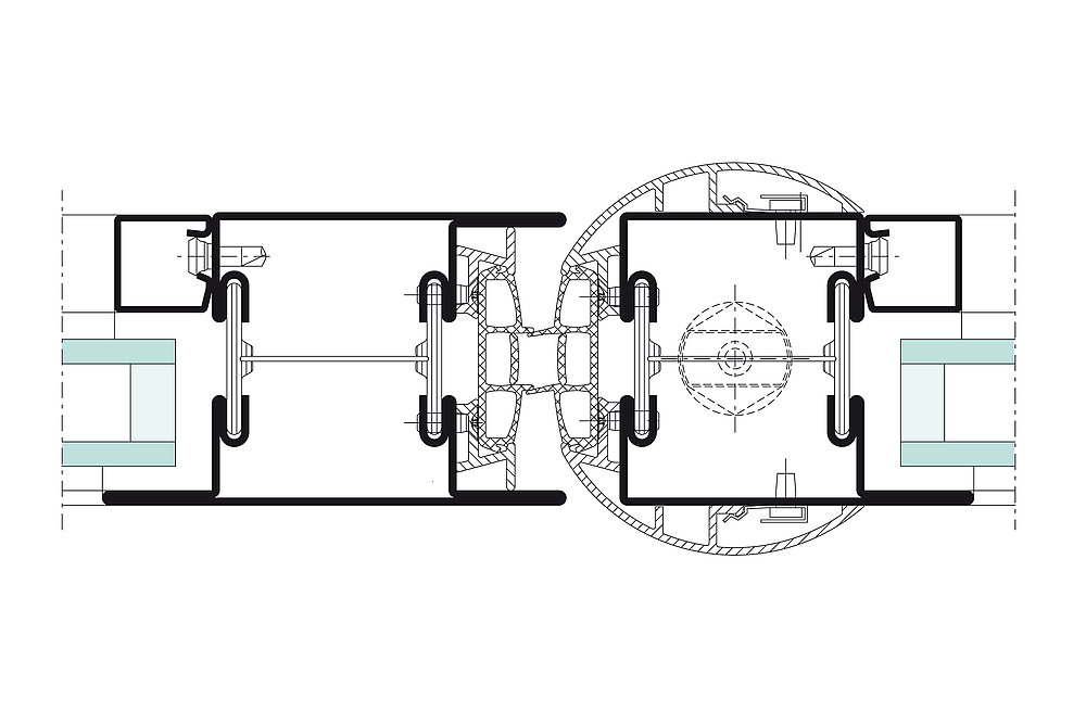 Janisol finger protection door: with high-performance hinge bearing: Jansen