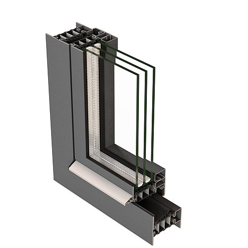 Janisol HI - highly insulated windows made from steel: Jansen