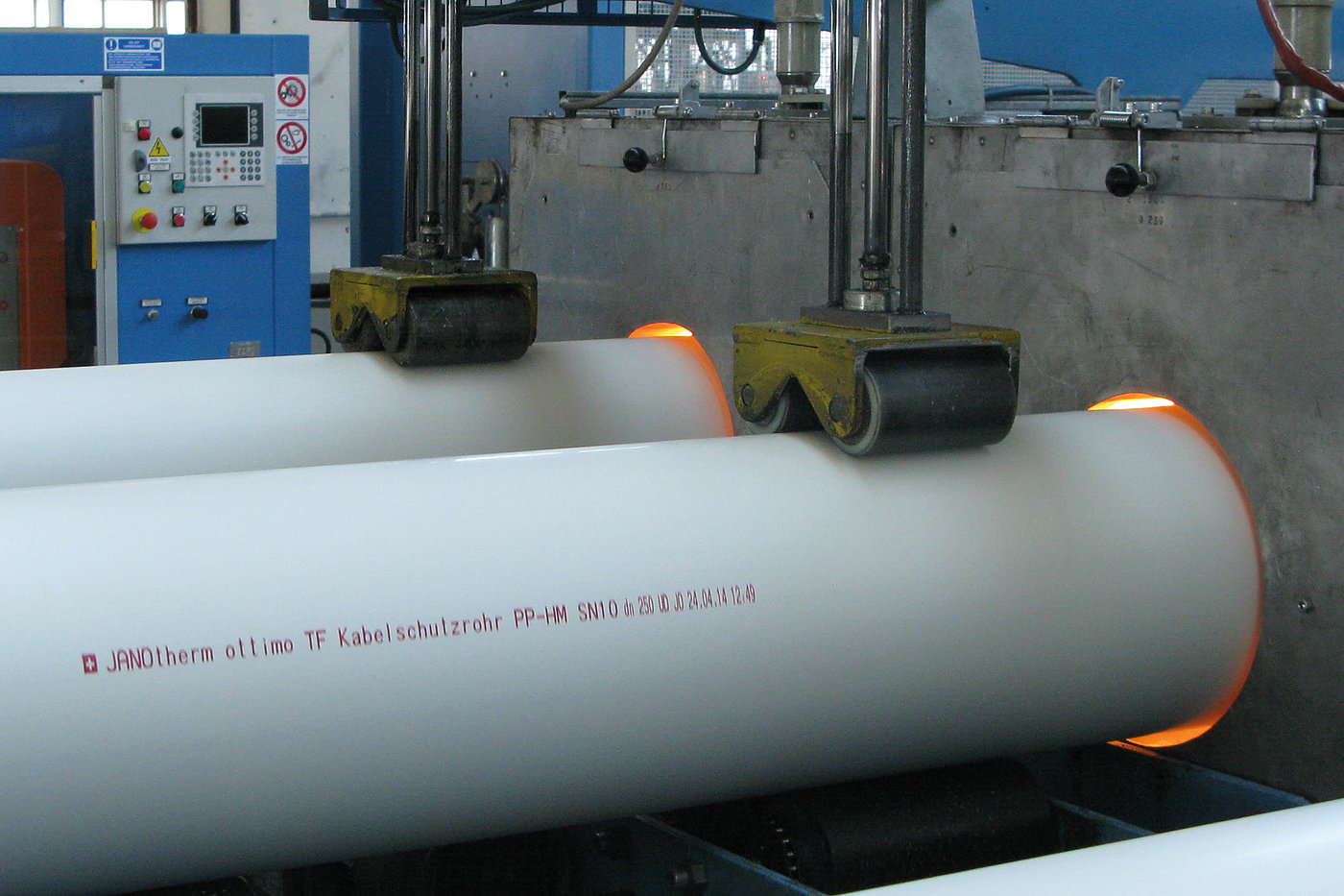 High temperature cable conduits - References Plastic Solutions: Jansen