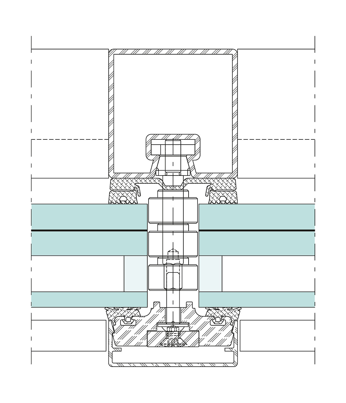 VISS RC - einbruchhemmende Glasfassade für Objektschutz: Jansen