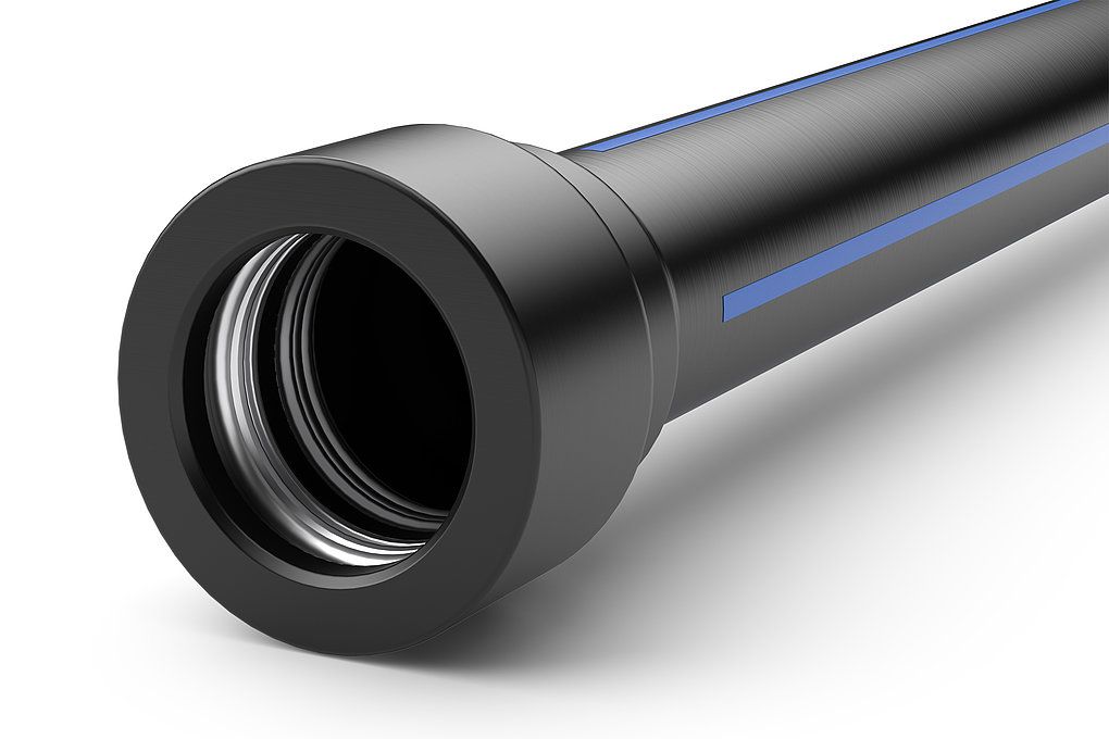 PE Steckmuffensysteme für stromunabhängige Rohrverlegung: Jansen Group