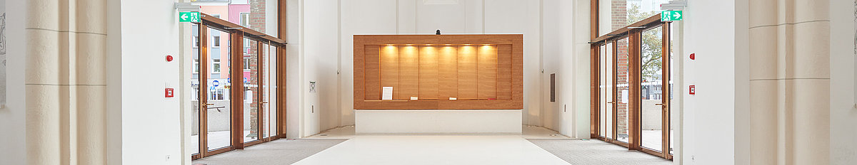 Door systems made from steel, aluminium and wood: Jansen