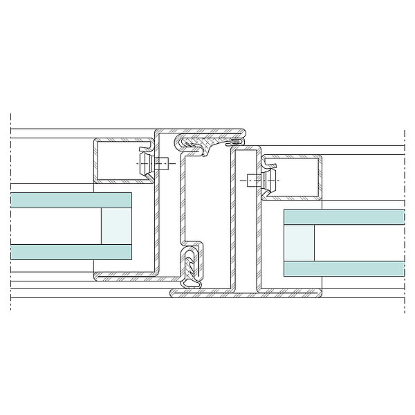 Jansen Art'System - Slim steel profile system for uninsulated windows ...