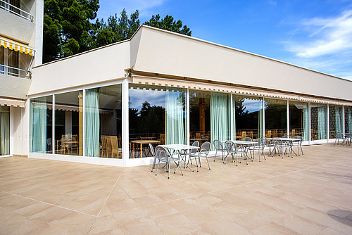 Hotel Kimen, Cherso/HR, referenze sistemi in acciaio: Jansen