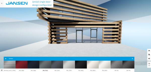Virtual Showroom: Experience Jansen steel systems online: Jansen