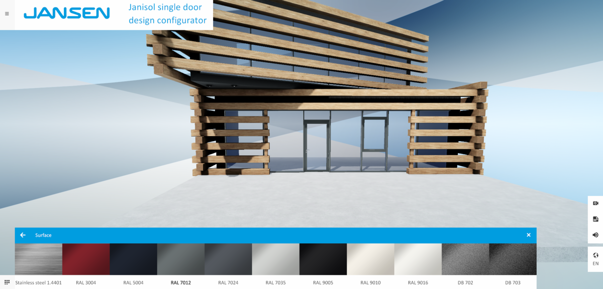 Virtual Showroom: Experience Jansen steel systems online: Jansen