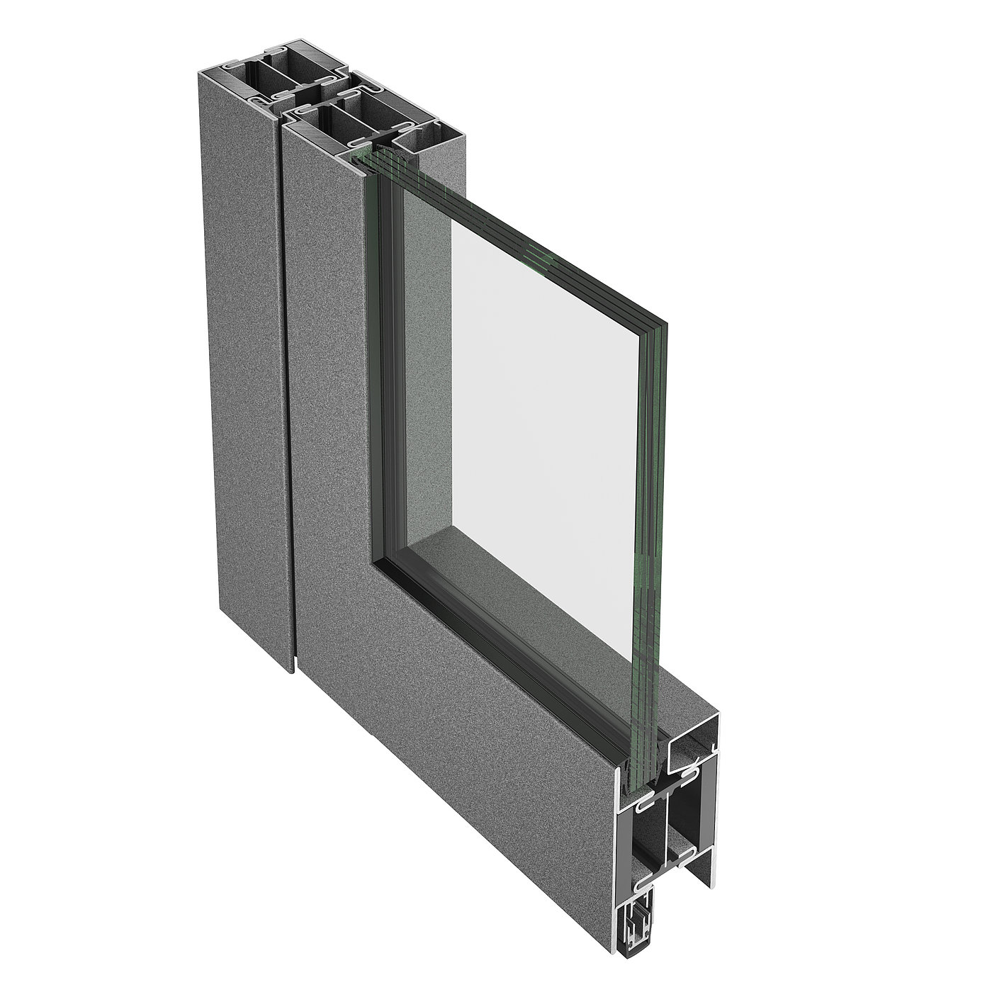 CE-certified multi-functional doors with anti-panic function: Jansen US