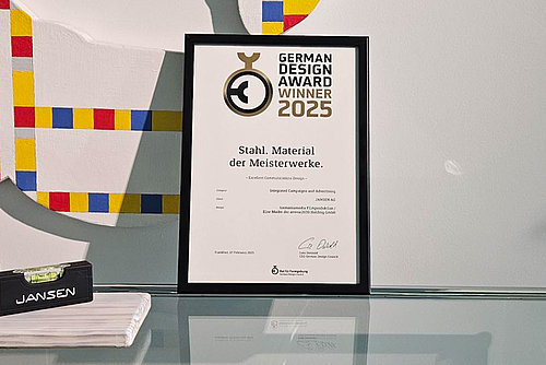 Jansen remporte le German Design Award 2025: Jansen