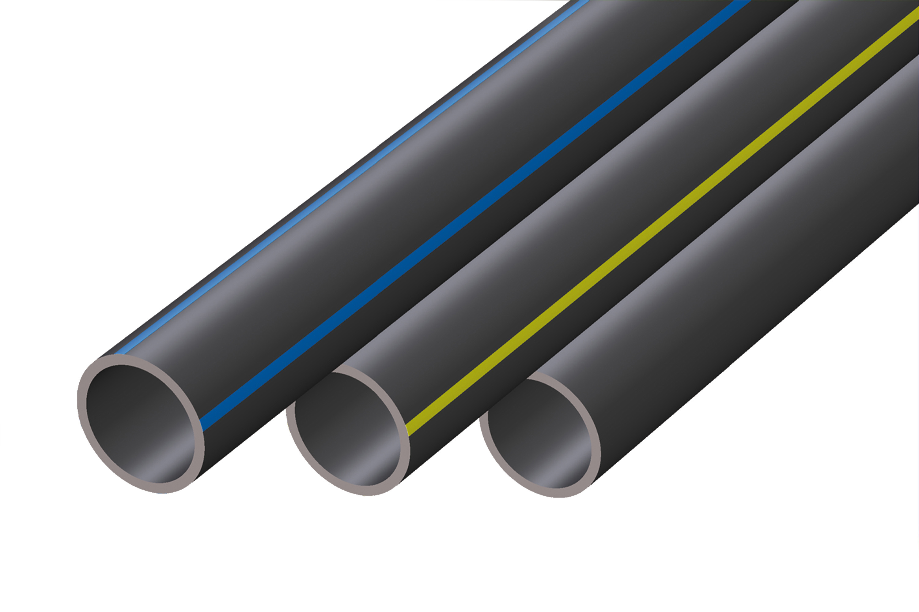 JANSEN PE 100 RC: widerstandsfähige Vollwand-Druckrohre: Jansen