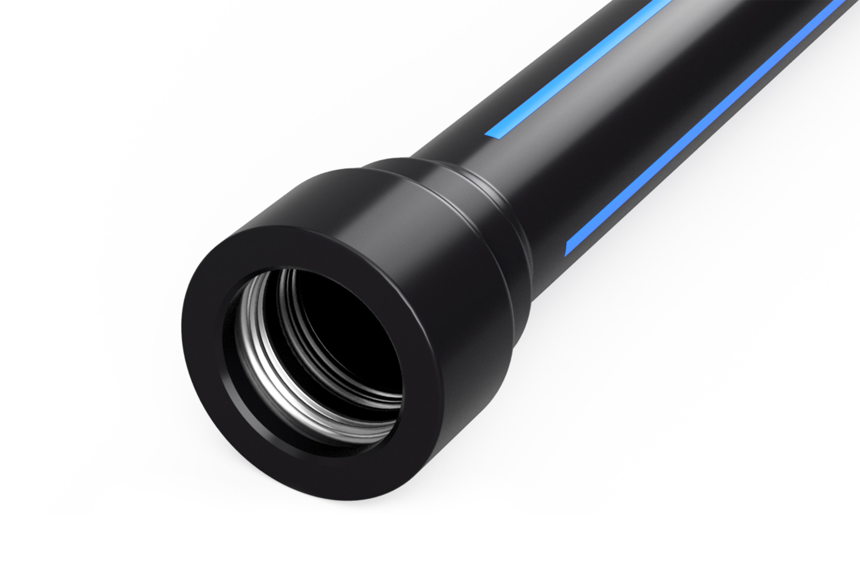 PE push-fit system for pipelaying without a power supply: Jansen