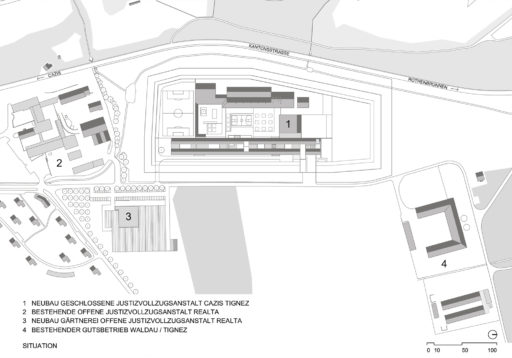 Cazis Tignez prison, Switzerland – SCALE – Building with Steel and Stile