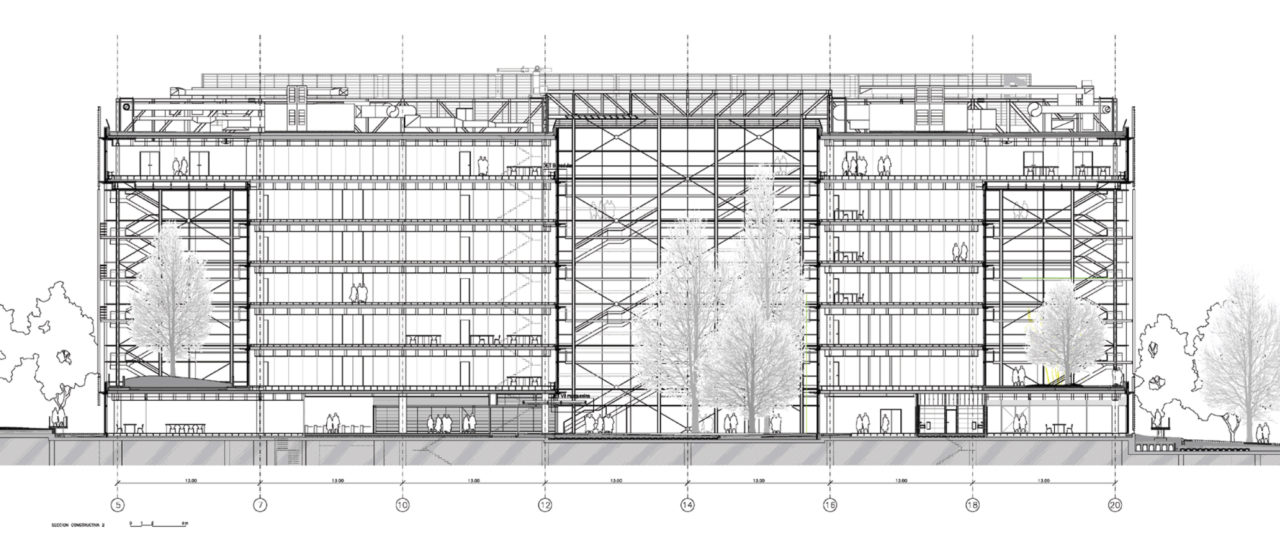 Banco Santander Madrid – SCALE – Building with Steel and Stile